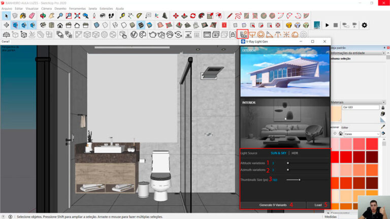 Vray Light Gen: O Gerador de Luz Automática do Vray - Arquiteto Leandro ...