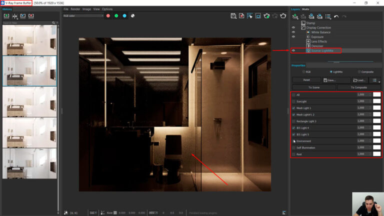 Vray Light Mix: Configure as Luzes sem Renderizar novamente - Arquiteto ...