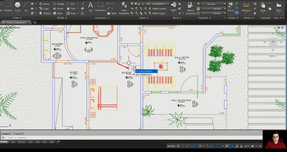 Dynamic Input AutoCAD (F12): Um dos melhores Comandos - Arquiteto ...
